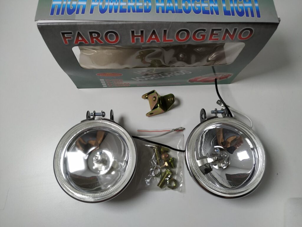 FAROS AUXILIARES HALÓGENOS UNIVERSALES REDONDOS - 3D Repuestos